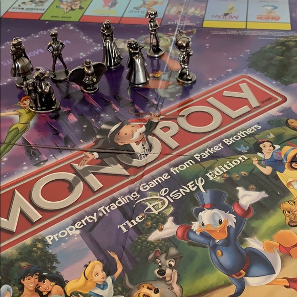 Hasbro | Games | Collectible Monopoly The Disney Edition | Poshmark